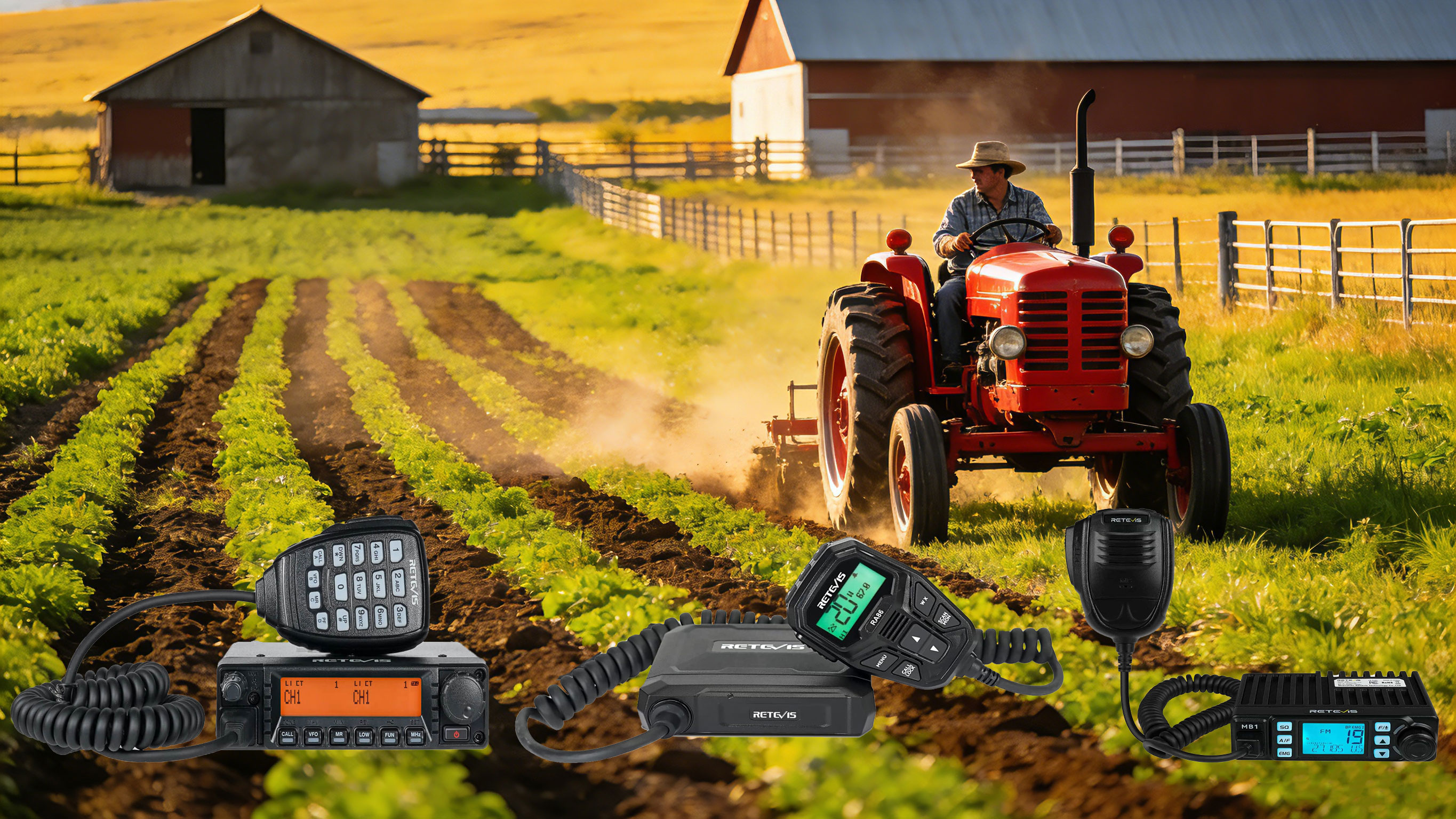 The Best Mobile Radios for Your Tractor: Staying Connected in the Field